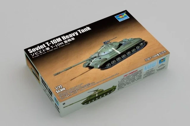 TRUMPETER 1:72 7154 Soviet T-10M Heavy Tank - NEU EUR 12,68 - PicClick DE