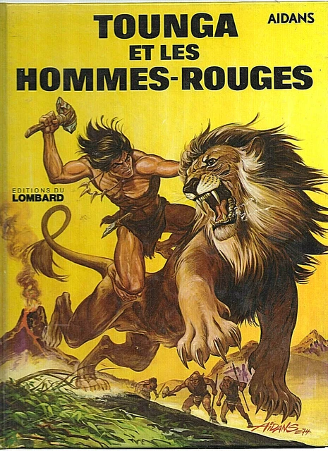 AIDANS - TOUNGA : LA HORDE MAUDITE + LES HOMMES ROUGES (LOT de 2 ALBUMS ...