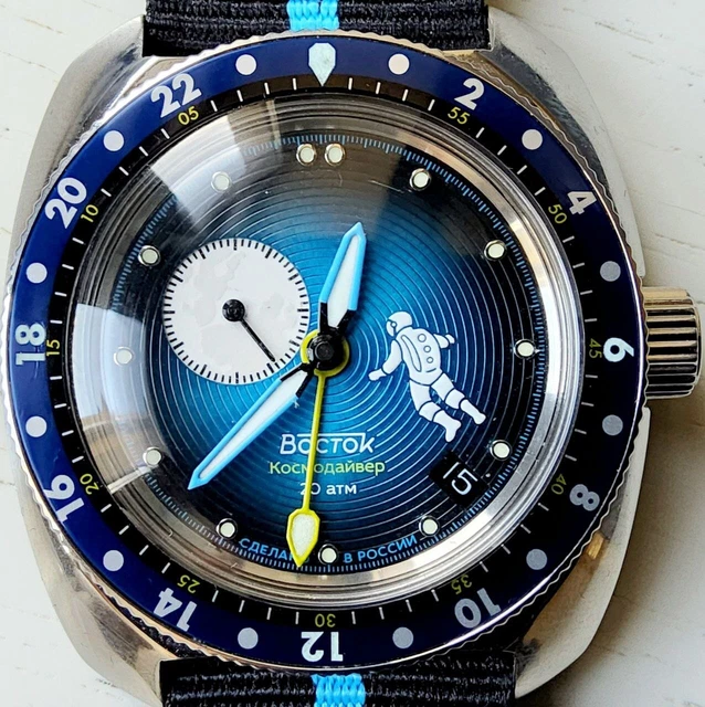 VOSTOK AMFIBIA COSMO diver GMT (Luna Dude) Vostok Amphibia Cosmodiver ...