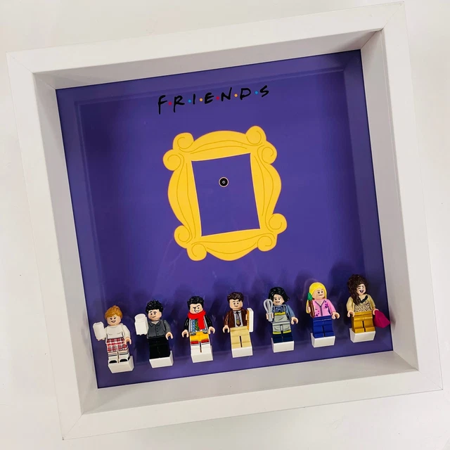 DISPLAY CASE FRAME for Lego ® Friends Apartment minifigures 10292 27cm ...