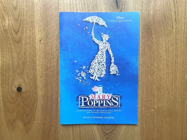 MARY POPPINS THE Musical Theatre Programme London £8.52 - PicClick UK