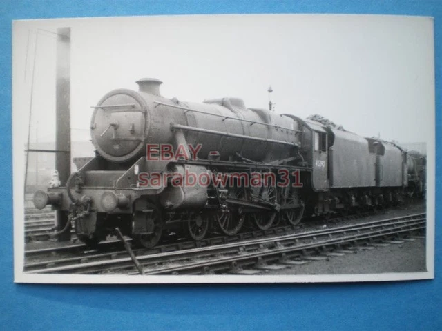 PHOTO LMS Stanier Black Five 4-6-0 Loco 45292 £2.00 - PicClick UK