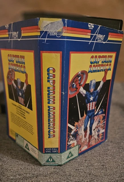CAPTAIN AMERICA, PRE Cert, Vhs, Rare, Vintage, 80's, Please See ...