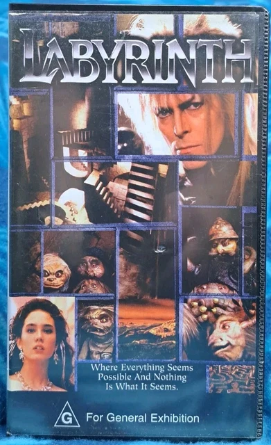 VHS LABYRINTH 1986 Fantasy PAL $15.00 - PicClick AU