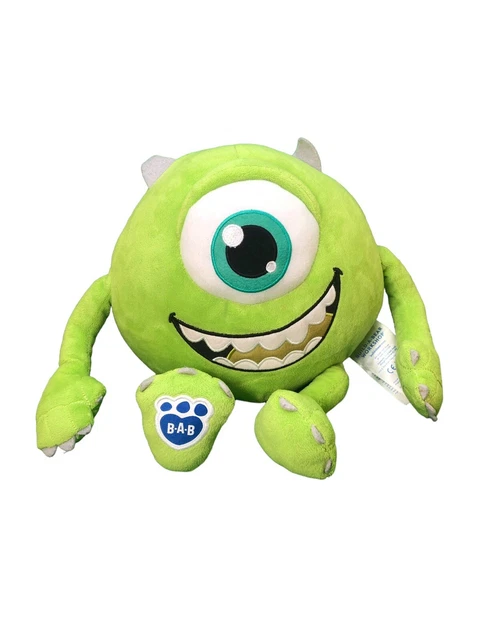 BUILD A BEAR Disney Pixar Monsters Inc Mike Wazowski Plush Soft Toy 12 ...