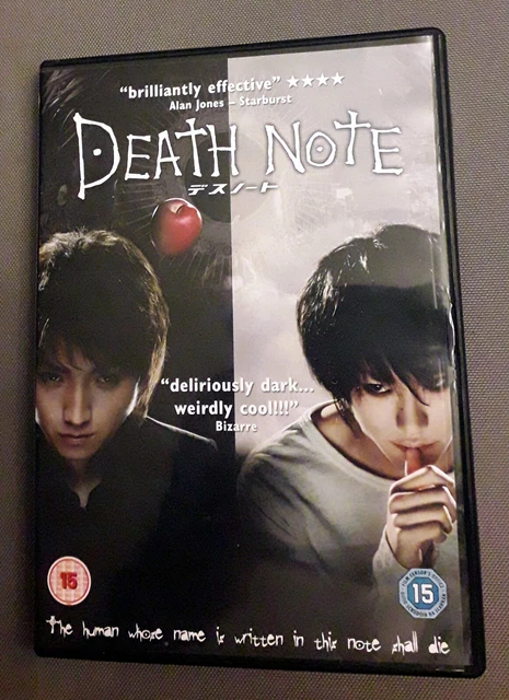 DEATH NOTE - Manga-based live-action Japanese fantasy movie DVD ...
