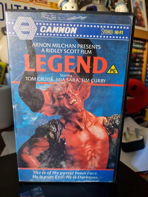 LEGEND TIM CURRY Tom Cruise Ex Rental Big Box Vhs £0.99 - PicClick UK
