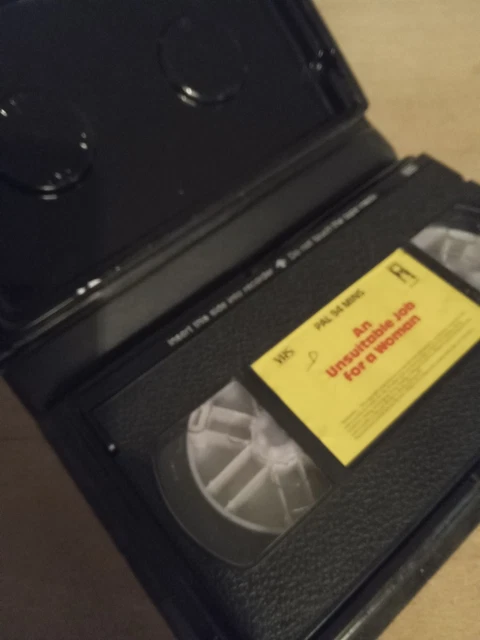 AN UNSUITABLE JOB For A Woman VHS 1982 Big Box, Very Rare Movie ex ...