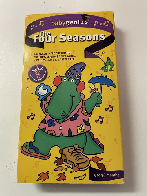 BABY GENIUS - Four Seasons (VHS, 2002) £8.82 - PicClick UK