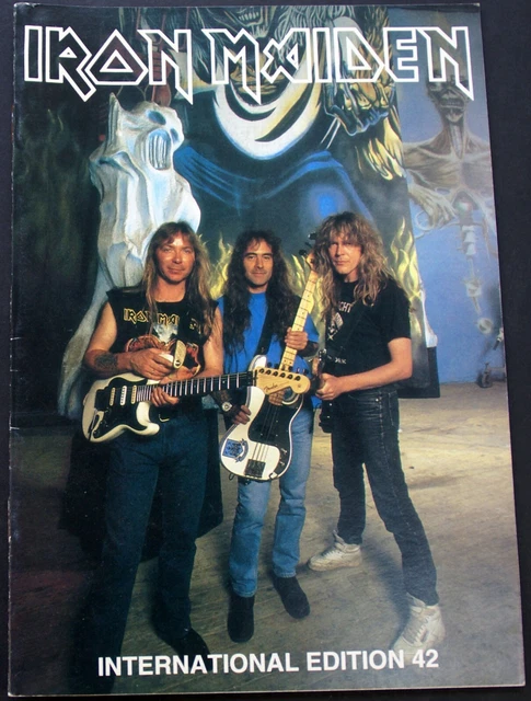 IRON MAIDEN MAGAZINE Original Vintage Fan Club Issue 42 1993 £36.57 ...