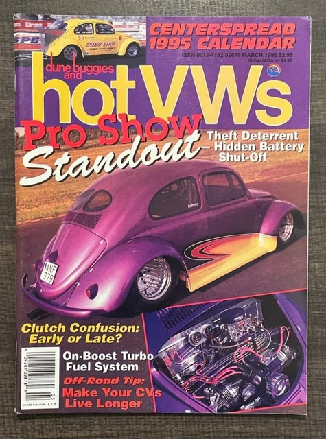 DUNE BUGGIES AND Hot VWs Magazine March 1995 Vintage £9.28 - PicClick UK