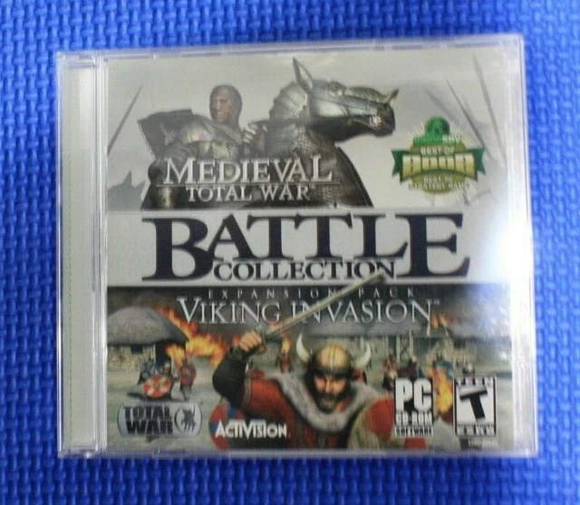 MEDIEVAL TOTAL WAR Battle Collection with Viking Invasion for PC CD-ROM ...