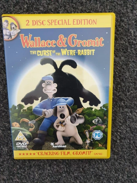 WALLACE & GROMIT: The Curse of the Were-Rabbit DVD 2 disc special ...