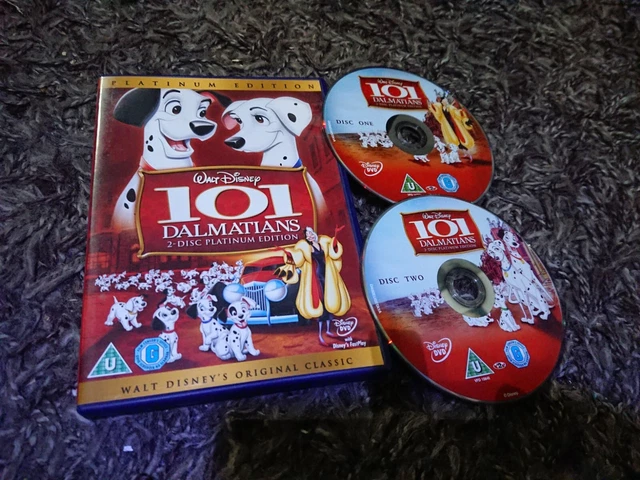 101 DALMATIANS (DVD, 2008) Disney Classics 17, 2 Disc Platinum Edition ...