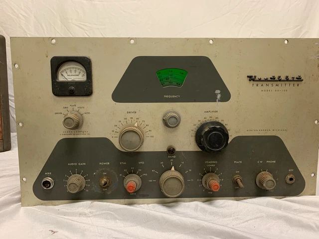 VINTAGE HEATHKIT DX-100 AM Ham Transmitter $240.00 - PicClick