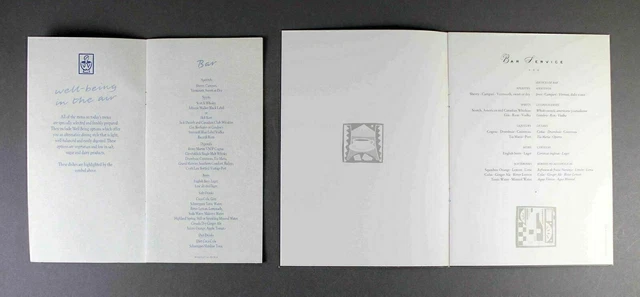 BRITISH AIRWAYS CLUB World Four Different Vintage Business Class ...