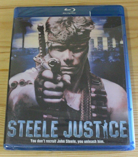 STEELE JUSTICE BLU-RAY Kino Lorber 80s Action Brand New $29.99 ...