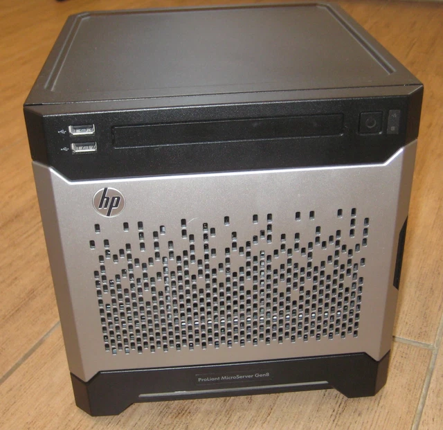 HPE PROLIANT MICROSERVER Gen8 (Intel Celeron G1610T 2,3 Ghz, 10GB RAM ...