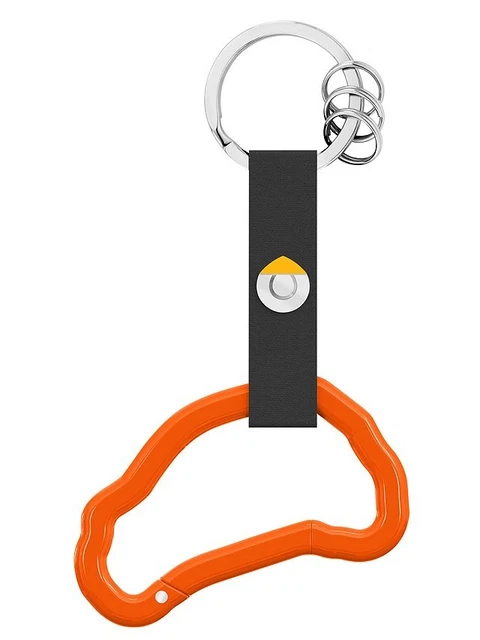 PORTE CLE ORANGE Smart fortwo raodster forfour brabus key fob ring ...