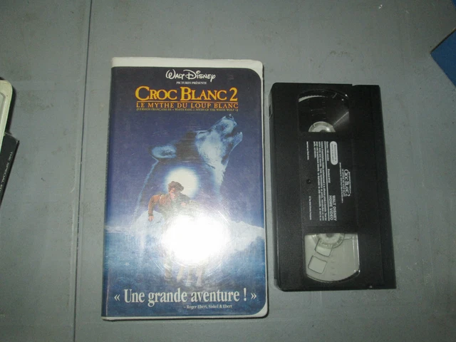 CROC BLANC 2/ White Fang 2 (VHS)(French) Teste Clamshell $8.99 ...