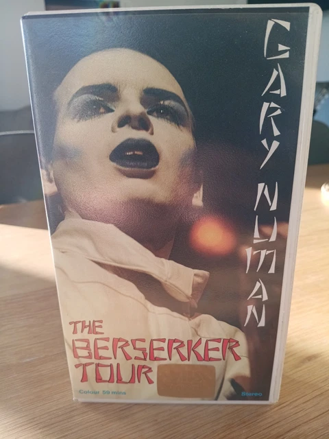 GARY NUMAN THE Berserker Tour UK PAL Retail VHS Video £11.86 - PicClick UK