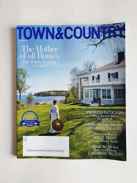 TOWN & COUNTRY Magazine October, 2025 - The Mother of all Houses £9.12 ...