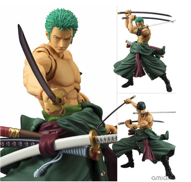 18CM ANIME ONE Piece Roronoa Zoro PVC Action Figure Collection Figurine ...