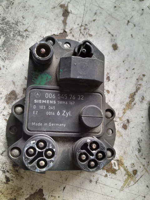 MERCEDES BENZ W124, W126, W201 Ignition Control Unit 0065457632 Siemens ...