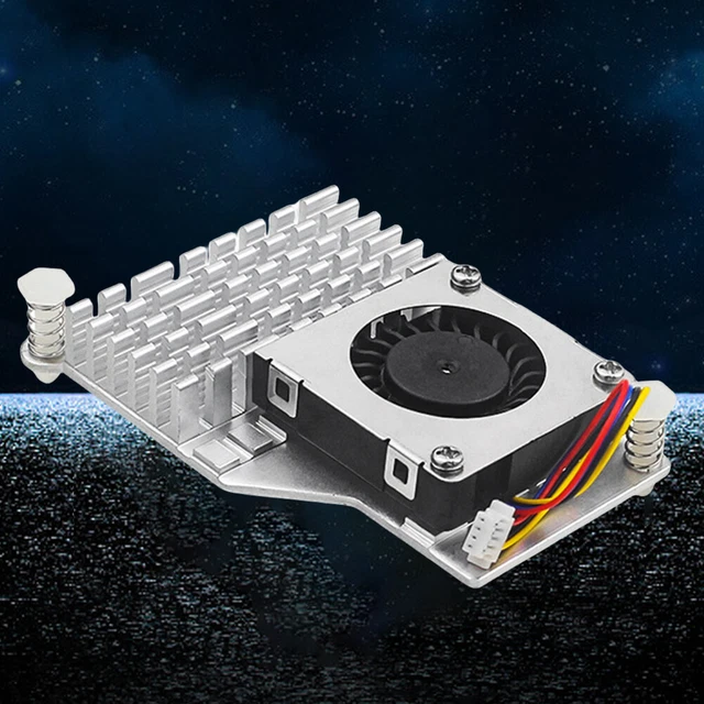 FOR RASPBERRY PI 5 Active Cooler Fin Heatsink with Adjustable Speed ...