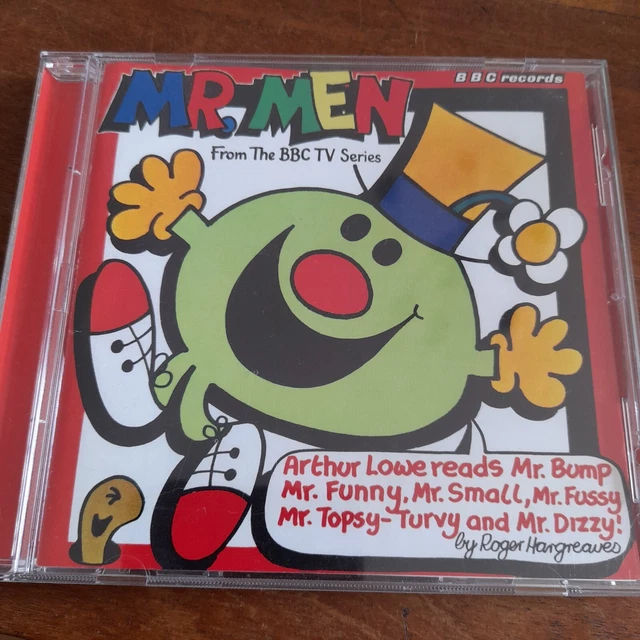 MR MEN - Arthur Lowe Roger Hargreaves BBC CD Audio £2.99 - PicClick UK