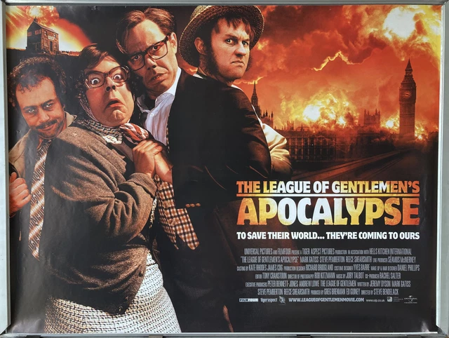 CINEMA POSTER: LEAGUE OF GENTLEMEN'S APOCALYPSE 2005 (Main Quad) Mark ...