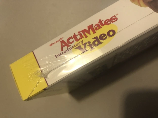 MICROSOFT ACTIMATES INTRODUCTORY Video VHS Barney & Friends Arthur RARE ...