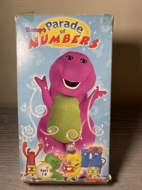 BARNEY & FRIENDS Parade of Numbers VHS Video Tape Kid's Educational VTG ...