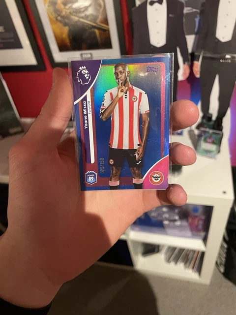 YOANE WISSA TOPPS PL 2026 Blue Numbered Parallel /150 Brentford ...