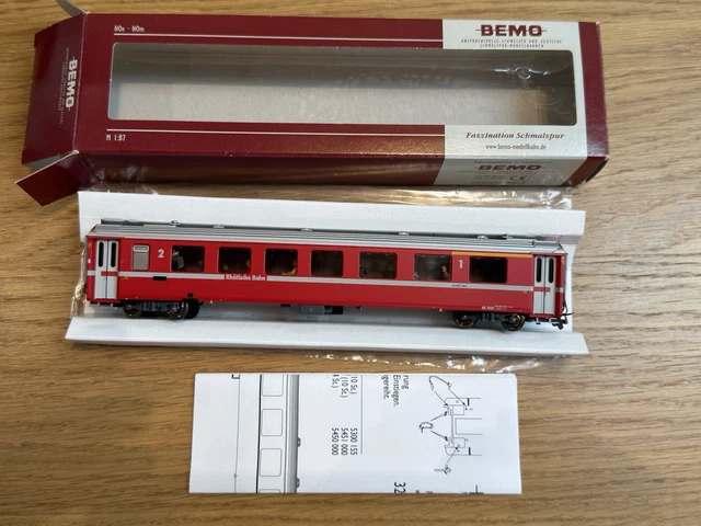 BEMO RHB CARRIAGE 3241-162 £25.65 - PicClick UK