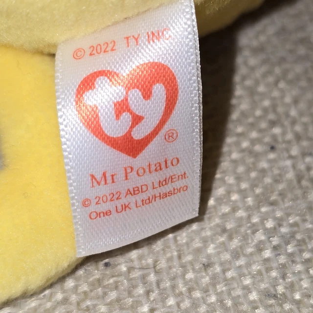 PEPPAPIG TY TOYS Mr. Potato Regular Soft Plush Toy Brand New with Tags ...