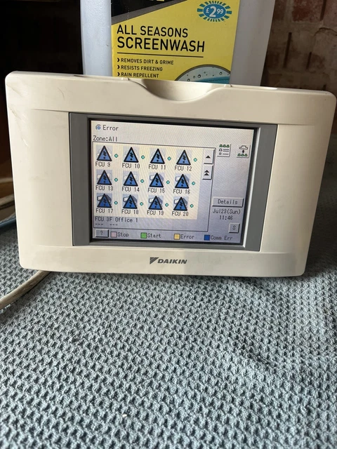 DAIKIN DCS601C51 INTELLIGENT touch Air Conditioning centralised ...