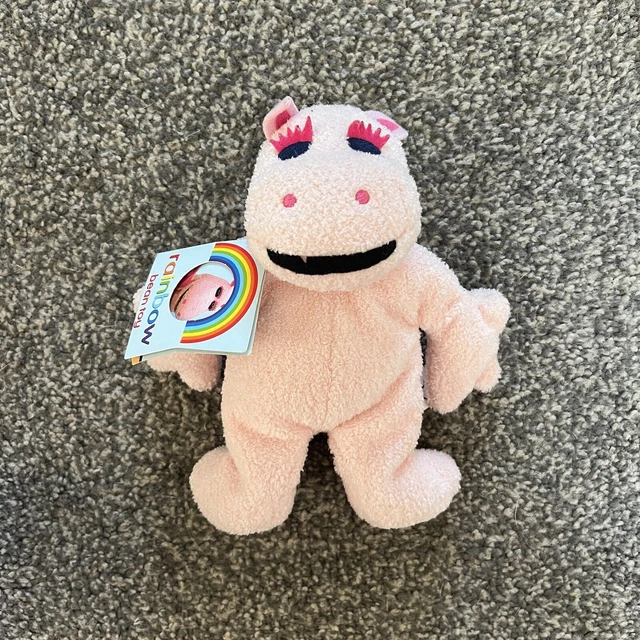 VINTAGE GEORGE RAINBOW 1972 Collectable Small Plush Soft Beanie Toy ...