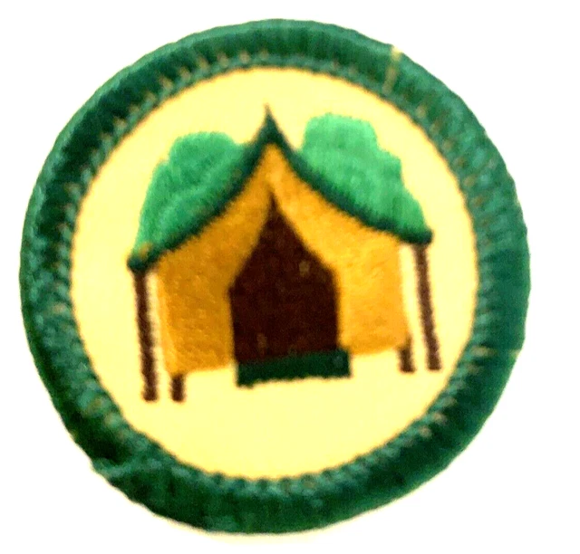 VINTAGE JUNIOR GIRL Scout CAMP TOGETHER-TROOP CAMPER Badge 2001-2010 $2 ...