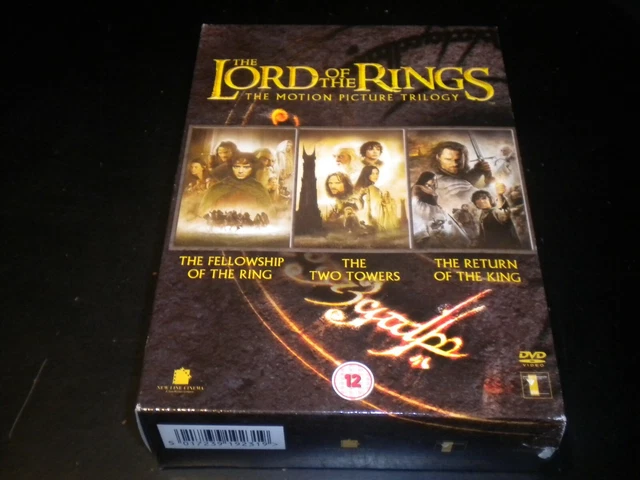 LORD OF THE Rings - Motion Picture Trilogy - DVD Box Set - Region 2 ...