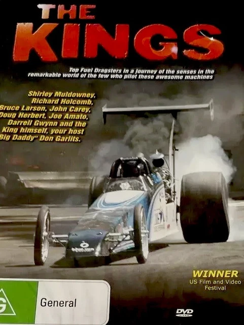 THE KINGS MOTOR Sports DVD Top Fuel Drag Racing Brand New Sealed Region ...