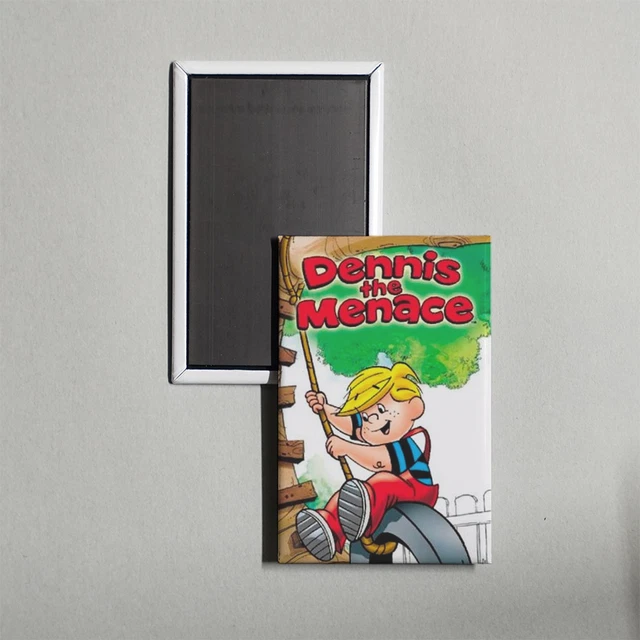 ALL-NEW DENNIS THE Menace Mini TV Show Poster Fridge Locker Magnet £6. ...