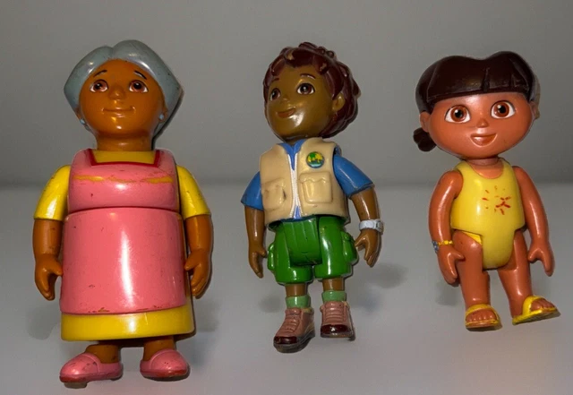 DORA THE EXPLORER,GRANDMA Abuela & Go Diego Go Playset Action Figures £ ...