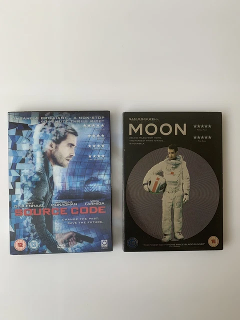 SOURCE CODE DVD Moon DVD Bundle Dir Duncan Jones Jake Gyllenhall Sam Rockwell EUR 5,33 - PicClick IT