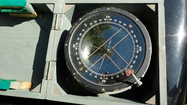 VINTAGE WW2 RAF Type P10 Military Aircraft Compass-Hurricane / Spitfire ...
