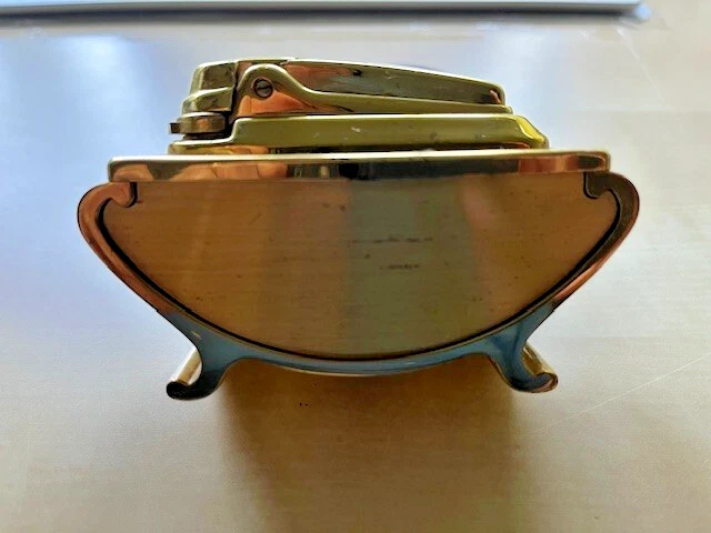 RARE VINTAGE RONSON VARAFLAME Brass Gas Table Lighter £10.00 - PicClick UK