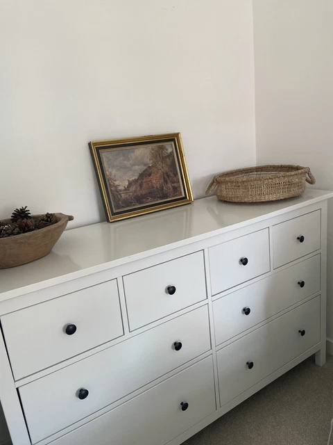 IKEA HEMNES CHEST of 8 drawers, white stain, 160x96 cm £200.00 ...
