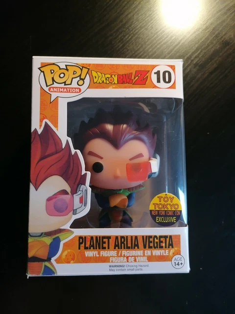 Funko Pop! Dragon Ball Z DBZ Planet Arlia Vegeta NYCC Toy