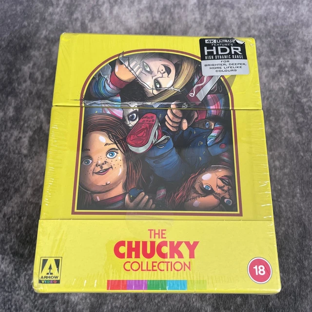 THE CHUCKY COLLECTION Arrow Limited Edition 4K UHD Blu-Ray Box Set ...