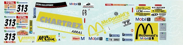 DECALS 1/43 - Mercedes Chartrez Paris Dakar 2000 EUR 6,00 - PicClick FR